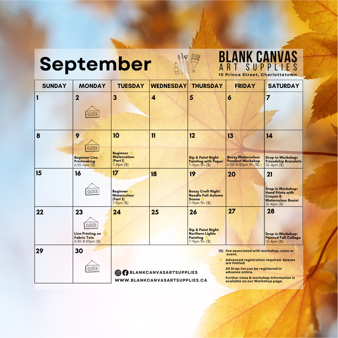Blank Canvas Art Supplies